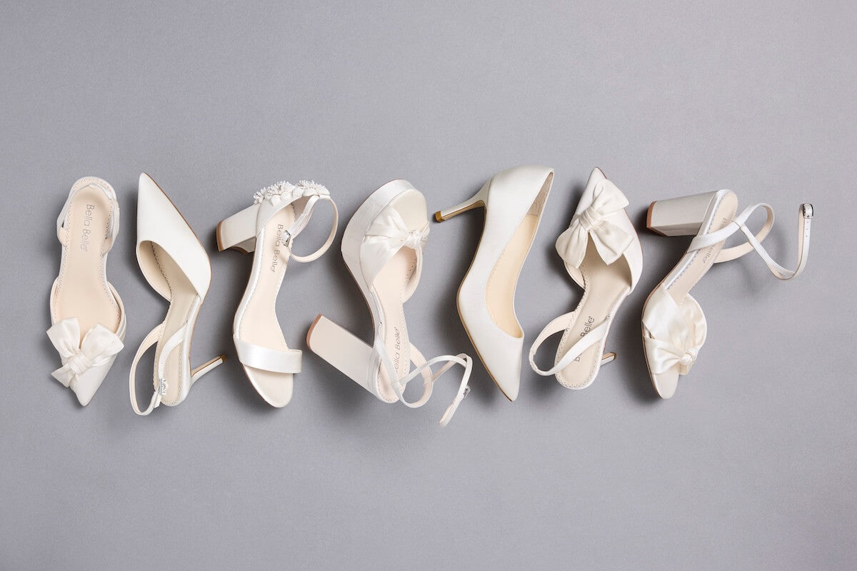 Simple Wedding Shoes for Bridal Timeless Elegance