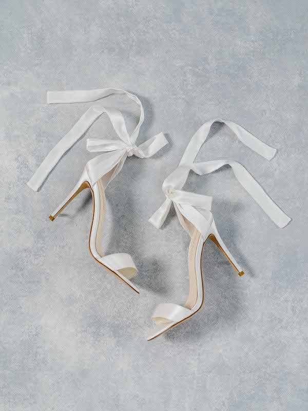 Open Toe & Peep Toe Wedding Shoes | Bella Belle