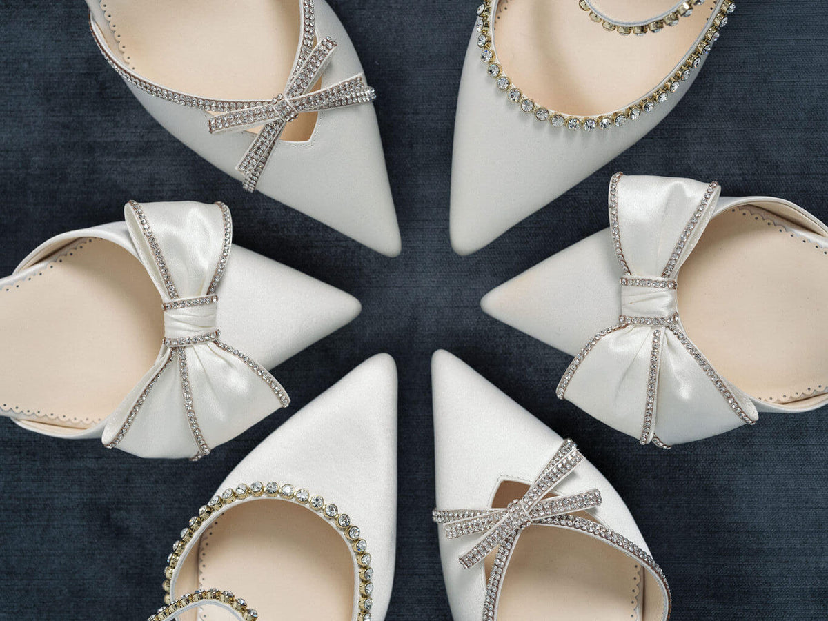 Everything You Need To Know About Ivory and White Wedding Shoes
