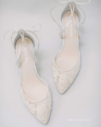 Bridal Guide for Chic & Comfortable Block Heel Wedding Shoes